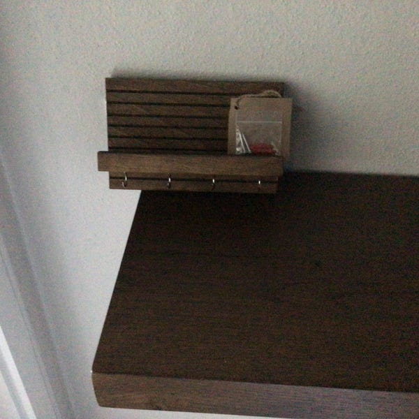 Key Rack, Entryway Organizer, Key Holder for Wall, Mid Century Modern ...