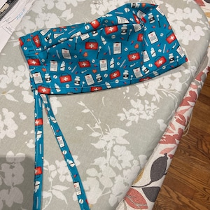 EASY Unisex Tie Back Scrub Cap Sewing Tutorial Sew Pattern Easy DIY ...