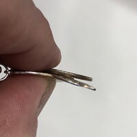 Canadian First Nations, Hand Carved Sterling Silver 3/8 Bear Hoop ...