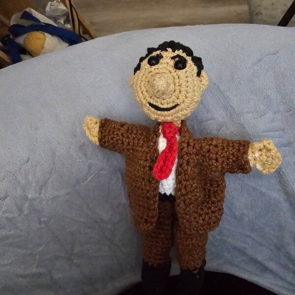 Mr Bean Crochet PATTERN Pdf Download, Diy Gift, Teddy Crochet Pattern ...