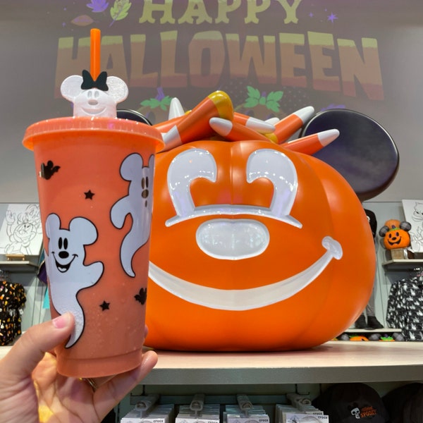 Magical Straw Happy Haunt Ghost | Straw Buddy | Straw Charm | Straw ...