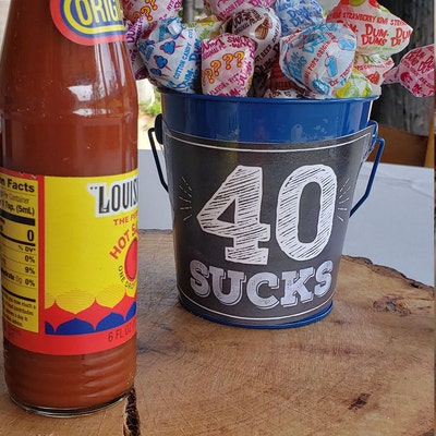 40th Birthday Signs, 40 Sucks, 40 Rocks, 40 Blows, Cheers to 40 Years ...
