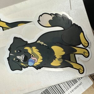 Corgi Fresh Toasted Burnt Sticker Pembroke Welsh Corgi Stickers Dog ...