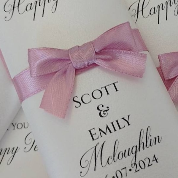 Wedding Tissues, for Your Happy Tears, Personalized Tissue Favors ...