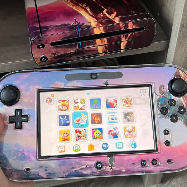 Skin Decal WRAP for Nintendo Wii U - Custom Made With High Quality - Etsy