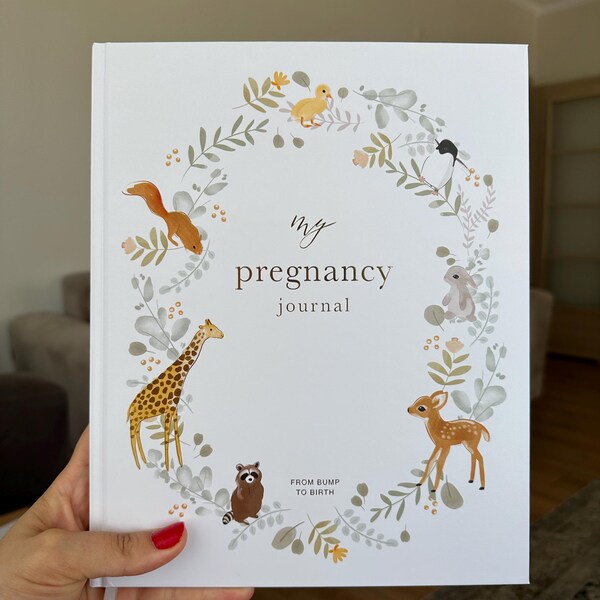 My Pregnancy Journal, Expectant Mother Gift, Pregnancy Planner ...