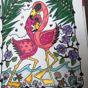 Animals in Love PDF Coloring Book. Animal Couple Doing the Cutest ...