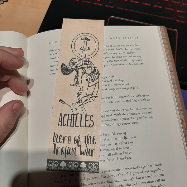 Greek Mythology Bookmark Collection (achilles, Orpheus, Eurydice ...