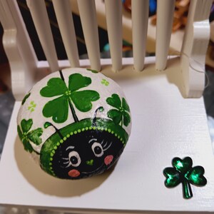 Painted Pickle Rock Pair, Funny Pickles Stone, Pebble Painting, Sealed ...