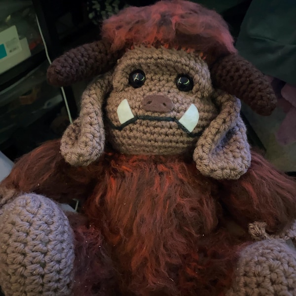 Made to Order Crying Squonk Crochet Plush Cryptid, Stuffed Animal - Etsy