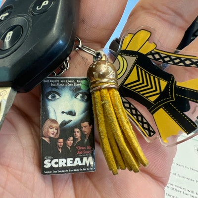 Miniature VHS Inspired Movie Keychain Charm Tons of Titles You - Etsy