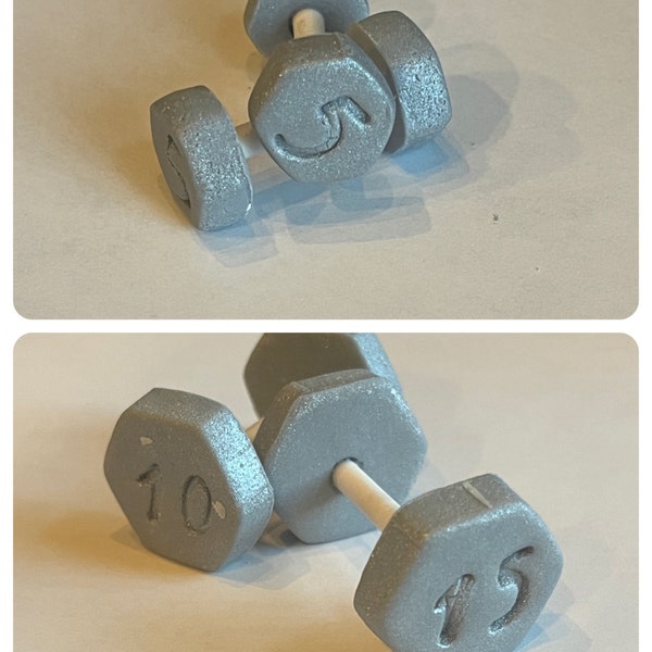 Edible Fondant Gym Set - Weight Plates - Crossfit - Vegan - Etsy