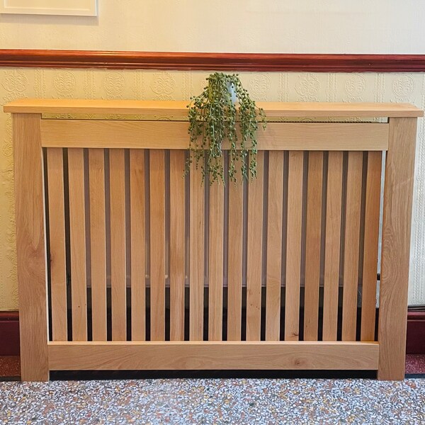 Solid Oak Radiator Covers - Etsy UK