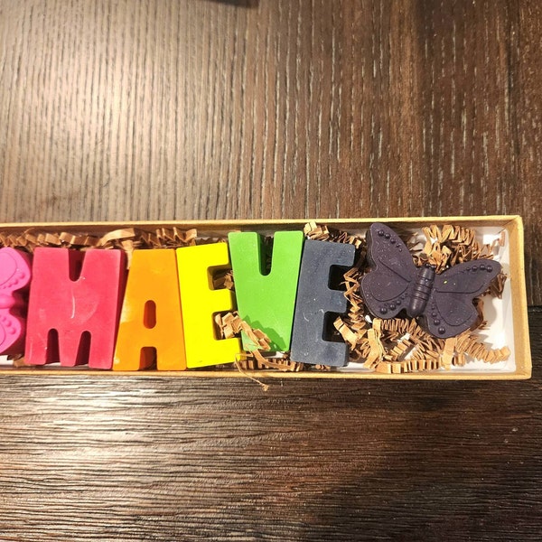 Popsicle Crayons Gift Set - Custom Made Rainbow Present for Kids - Etsy