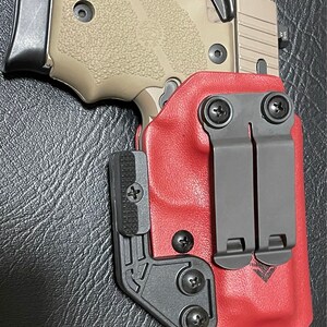 KIOWA Holster for Sig P365X IWB With DCC Monoblocks Clips | Etsy