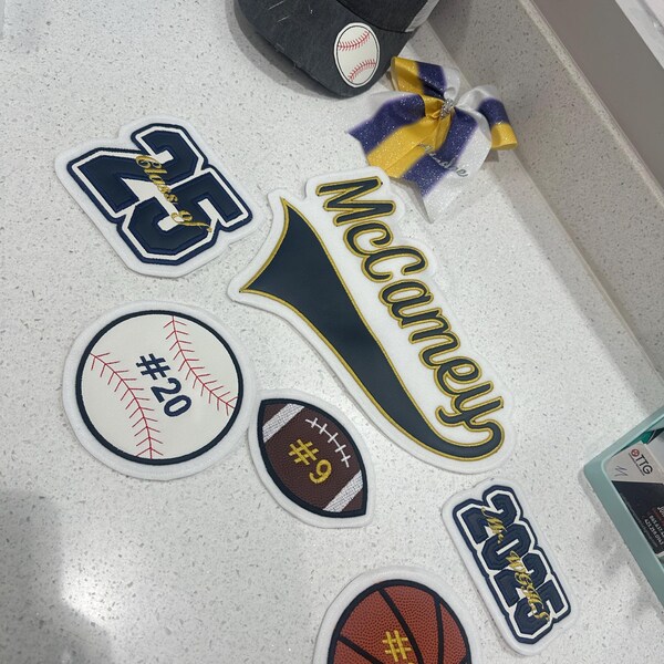 Personalized Letterman Jacket Patch | Custom Jacket Patches | Class of ...