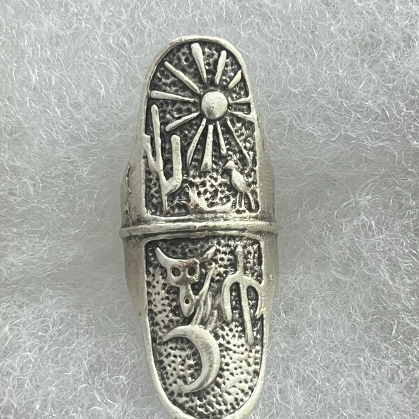 Gothic Finger Claw Rings. Unisex Adjustable Full Finger Rings. - Etsy