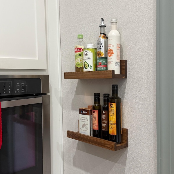 Wooden Picture Ledge Shelf | Ledge Shelves | Wooden Shelf | Rustic ...