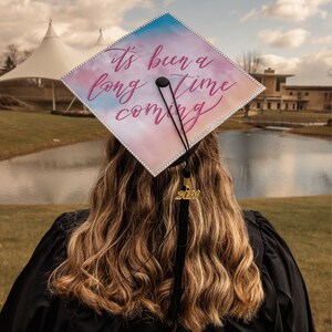 AKA Graduation Cap PRINTED Grad Cap Design Alpha Kappa Alpha Graduation ...