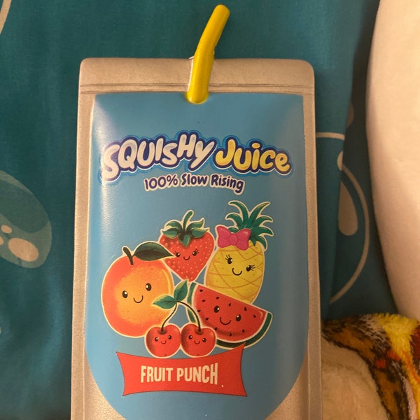 Juice Squishy / Super Slow Rising Squishy / Fruit Scented/ Licensed ...