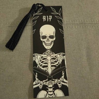 Gothic Bookmark Horror Bookmark, Witch Bookmark, Goth Gift, Horror ...