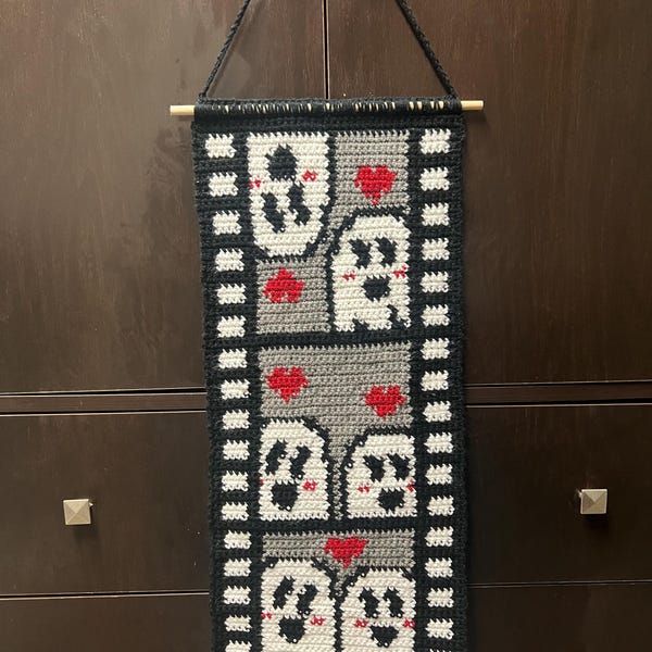 BUNDLE Cute Ghost & Frog Film Crochet Tapestry Pattern Froggy Ghost ...