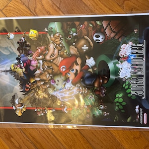 Super Mario Bros. Poster - Etsy