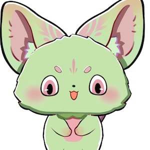 Customized Vtuber Fox Vtuber Model Fully Body/fully Rigged Live2d ...