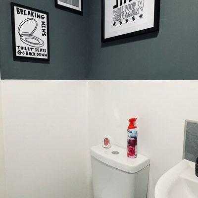 Book Print, Bathroom Print, Library Print, Funny Print, Bathroom Print, Home Aesthetic Print Art ...