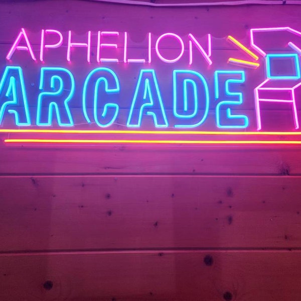 Custom Arcade Neon Sign, Custom Arcade Led Sign, Wall Decor, Game Room ...