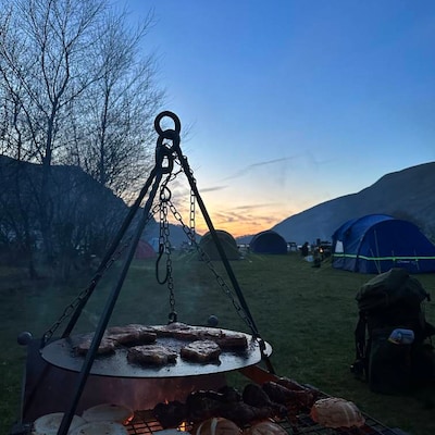 Campfire Cooking Squirrel Cooker - Etsy