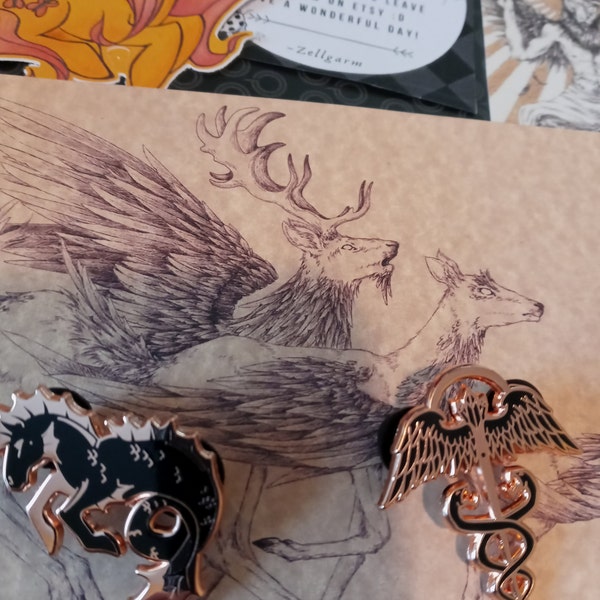 Greek Mythology - Hard Enamel Pin - Etsy