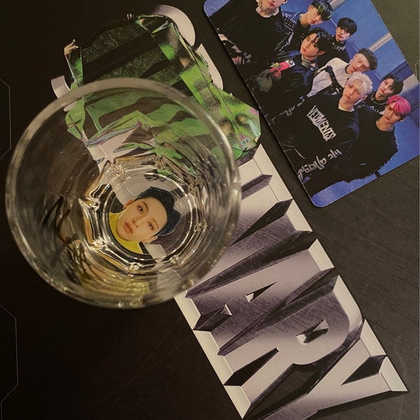 Stray Kids Maniac Soju Peeker Glass | SKZ | Hyunjin | Felix | Bang Chan ...