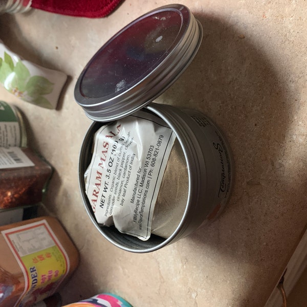 Indian Spice Sampler Gift Set - 6 Flavorful Indian Spices Including ...