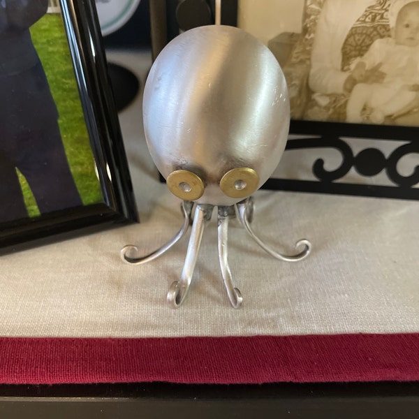 Spoon Octopus Silverware Small Sculpture Vintage Silver Fork and Spoon ...
