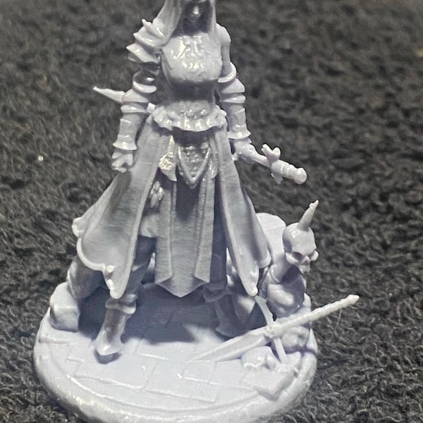 Nun Healer Miniature | Female Cleric Miniature | for D&D 5e, Pathfinder ...