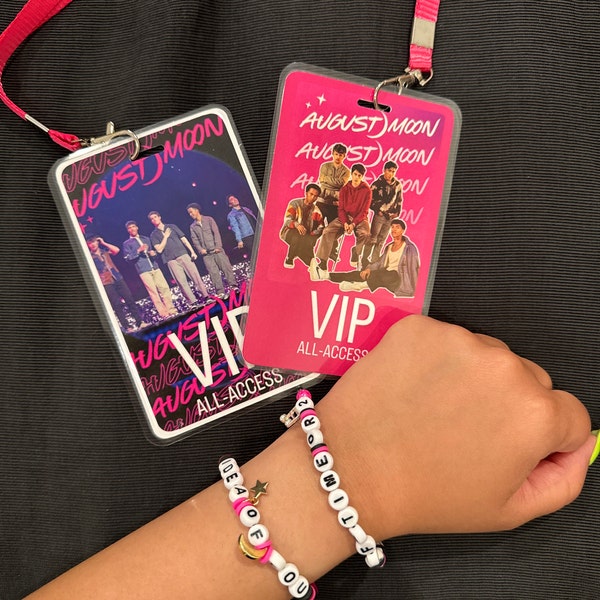 CUSTOM VIP Lanyards Broadway Playbill Concert Concerts Souvenir Fake ...