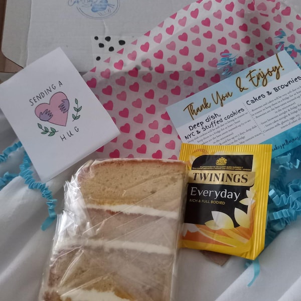 Letterbox Cake Slices SPECIAL FLAVOURS Birthday Cake 4 Cake Slices ...