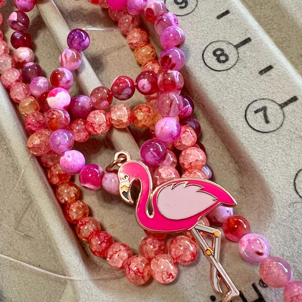 15 Inch Strand - 8mm Faceted Fire Agate Beads - Pink - Agate Beads - Fire Agate Beads - Gemstone ...