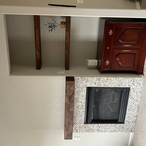 Matte Distressed Floating Shelf - Etsy