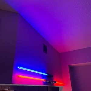 Horizontal Lightsaber Wall Mount, Lightsaber Mount - Etsy