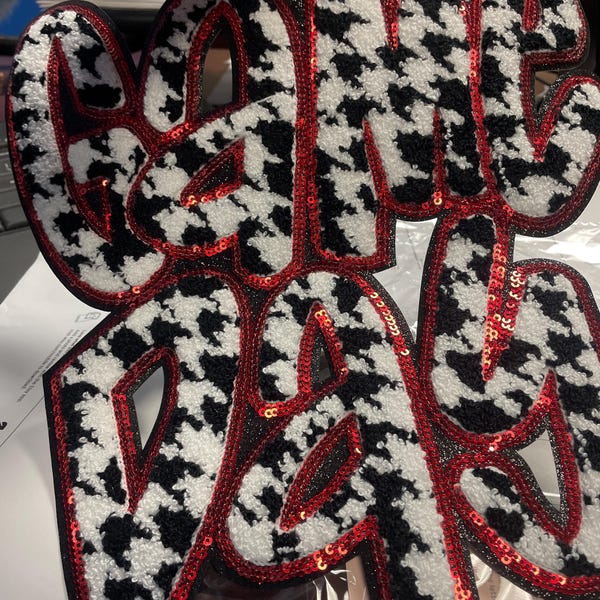 Nashville 3.12h Silver Sequin Letter Set, Sequin Iron on Letters ...