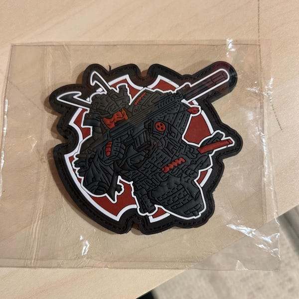 3D PVC Tactical Moral Patch Waifu, Beautiful Wife Girl, Velcro Army ...