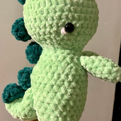 Stubby Dino Crochet Amigurumi Pattern - Etsy