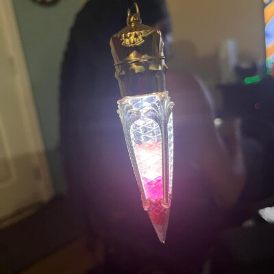 Vampire Blood Elixir Goth Vial Necklace Cosplay Jewelry Vampire Vial ...