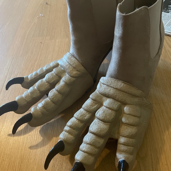 Bird / Reptile / Dinosaur Fursuit Feet Paw Shoe Covers (pair) - Etsy