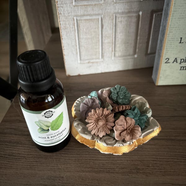 Set of Diffuser Stones- Aroma Stones - Concrete - Rocks - Gems - Cement ...