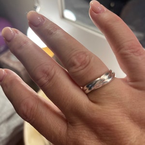 Dean's Winchester Ring From Supernatural Wedding Band Ring Sterling ...