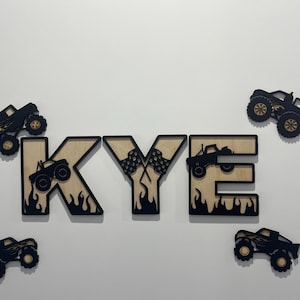 Wooden Space Theme Letters I Space Theme Children's Name Sign - Etsy