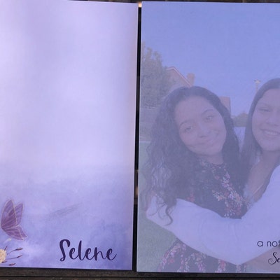 Personalized Photo Notepad, Custom Notepad, Personalized Stationery ...